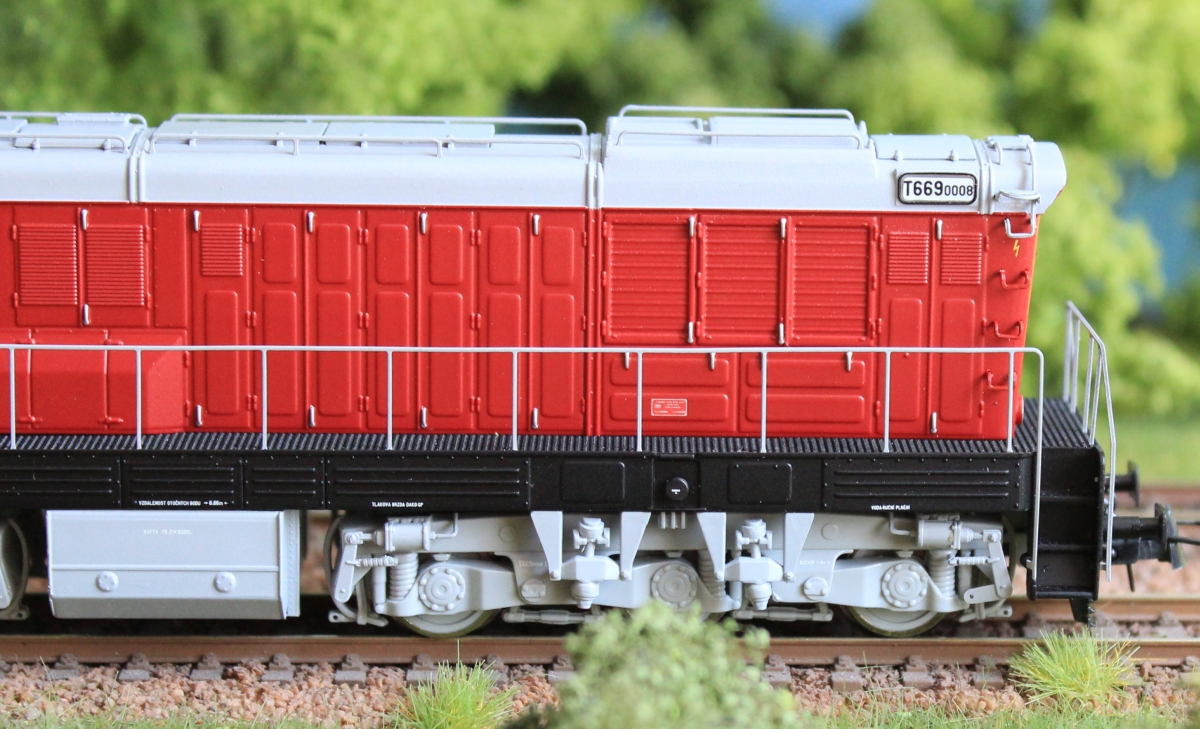 Locomotiva diesel T669, CSD, Roco, scara H0 (1:87)